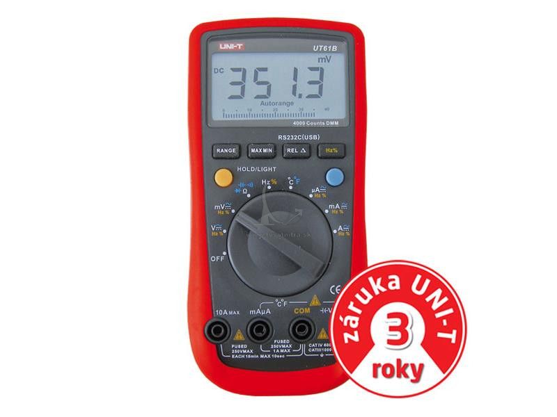 Multimeter UNI-T UT 61B | TV SAT Multimédiá
