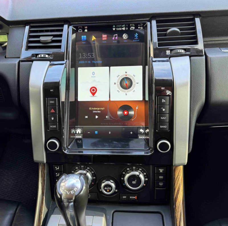 Radio Range Rover Sport 2005-2009 Tesla Style 12,1 inch Android | TV ...